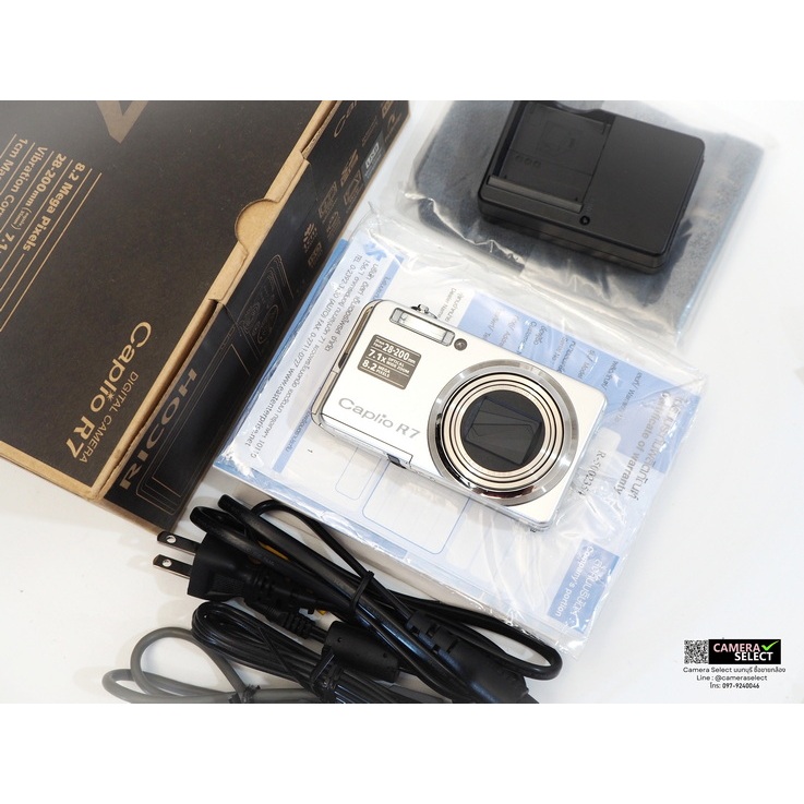 (มือสอง) กล้องคอมแพค Ricoh Caplio R7 Silver สินค้าตัวโชว์เก่าเก็บใน ...
