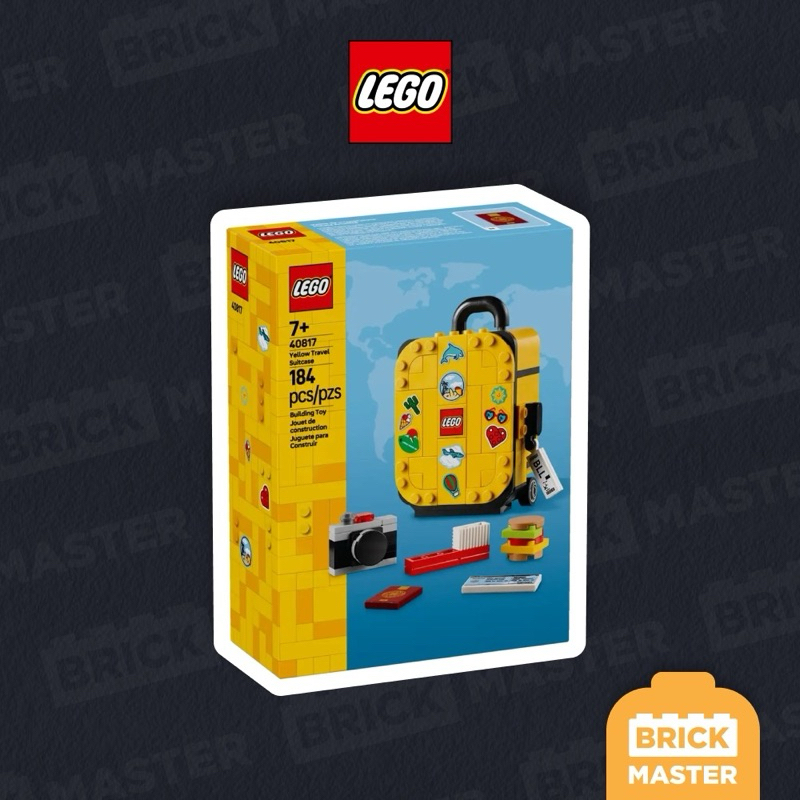 LEGO 40817 : Yellow Travel Suitcase (เลโก้แท้ กระเป๋าเดินทาง) | Shopee ...