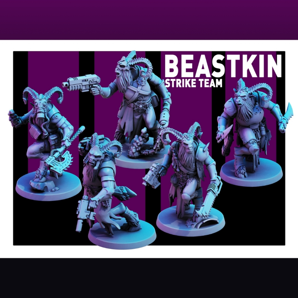 Beastkin Strike Team - Beastkin - Humanoid Monstrosity Minotaur / 28 ...