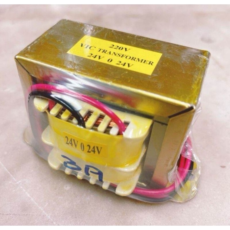 Transformer หม้อแปลง รุ่น 3A. 24-0-24V. เครื่องขยายเสียง | Shopee Thailand