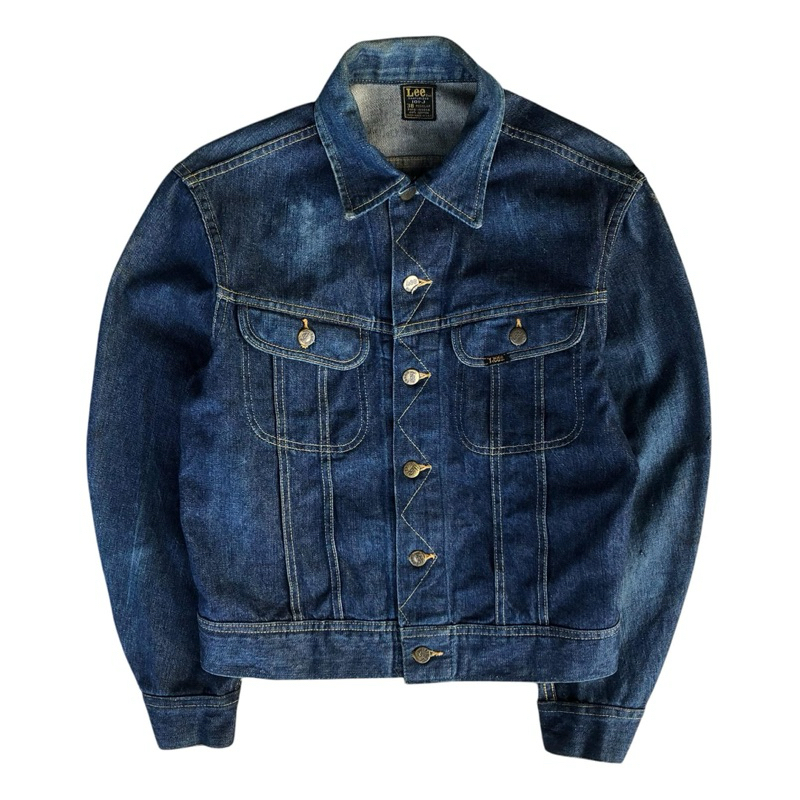 Vintage 1960s’ Lee 101-J Denim Jacket Made in Usa | Shopee Thailand