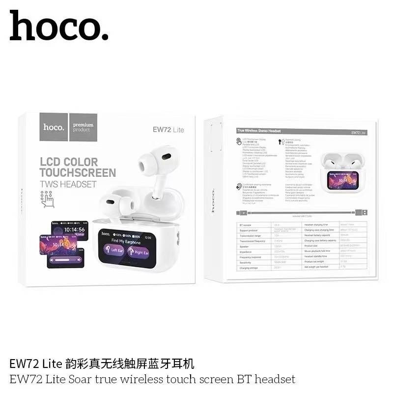 Hoco EW72 Lite ชุดหูฟัง TWS แบบทัชสกรีน ความจุ 350mAh เชื่อมต่อง่ายจับ ...