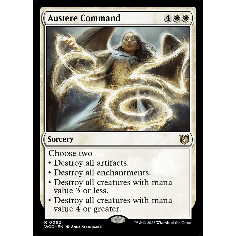 Austere Command M3C, PIP, WOC การ์ด Magic the Gathering [MTG] ของแท้ | Shopee Thailand