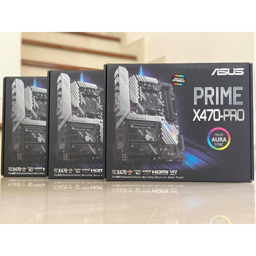 ชุดเมนบอร์ดASUS PRIME X470-PRO Am4 DDR4บวกกับCPU R5 3500 มือสอง ...