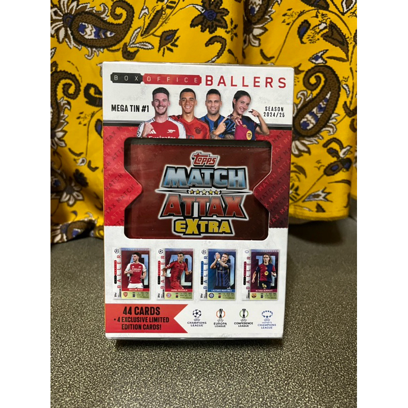 การ์ด ชุด Topps Match Attax UCC Extra 2025 Mega Tins #1 Box Office ...