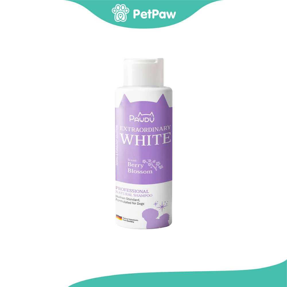 Pawdy Extraordinary White Professional Natural Shampoo 250 ml มี 2 ขนาด ...