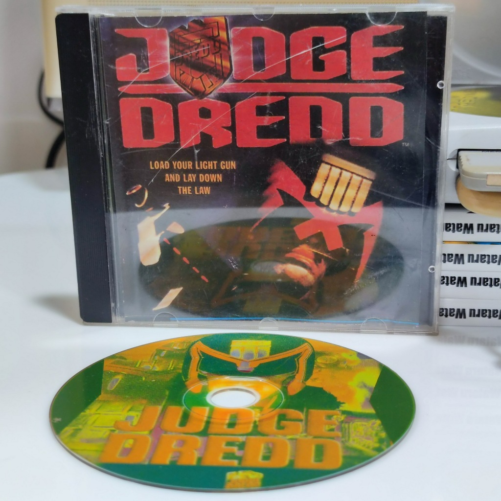 JUDGE DREDD [ENG] [PS1] [bootleg] แผ่นก๊อปปั้ม เทสแล้ว เล่นได้ตามรูป ...