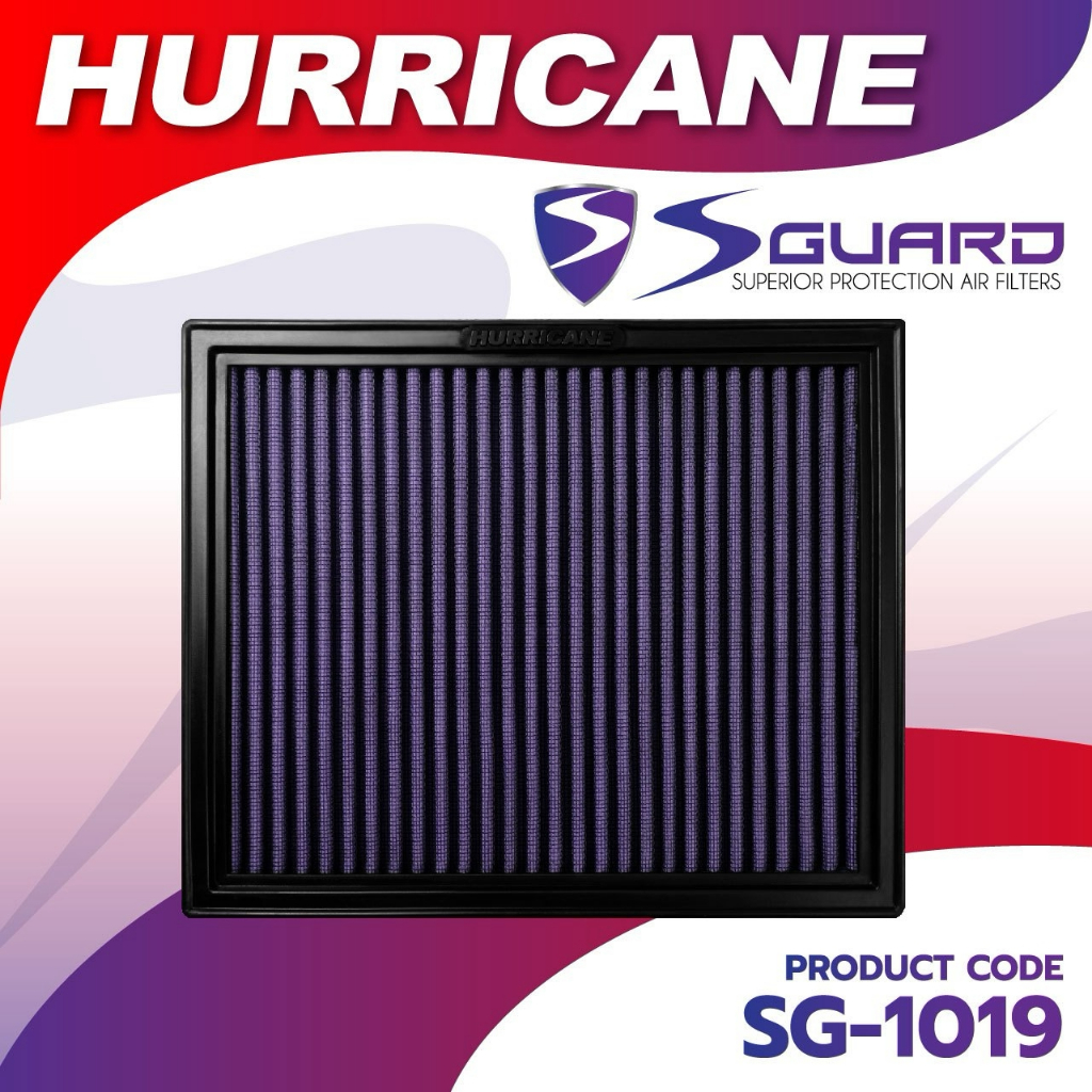 กรองผ้า Hurricane S-guard รุ่น SG-1019, Isuzu D-Max 07-11, Isuzu Mu-7 06-11 | Shopee Thailand
