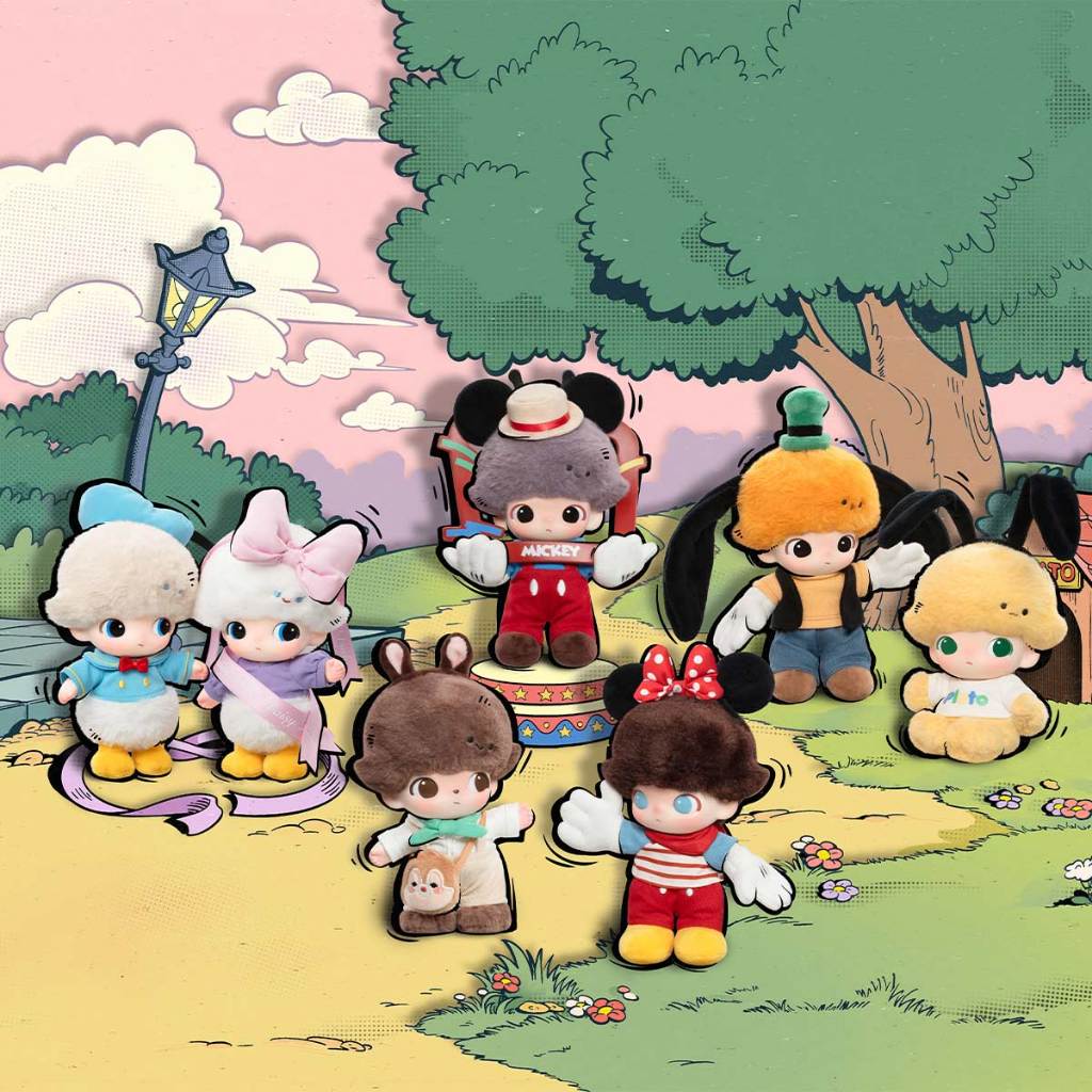 Dimoo World X Disney Vinyl Plush Keychain Blind Box | Shopee Thailand