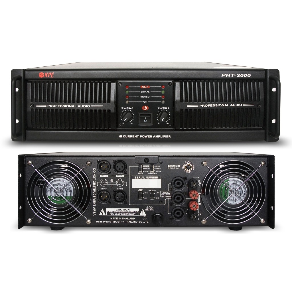 NPE STEREO POWER AMPLIFIER PHT-2000 | Shopee Thailand