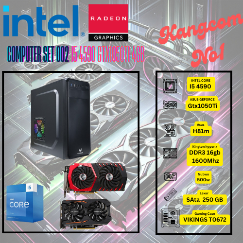 Computer set คอมชุด kangcomNo1 002 I5 4590 1050ti ram 16 ssd256Gb | Shopee Thailand