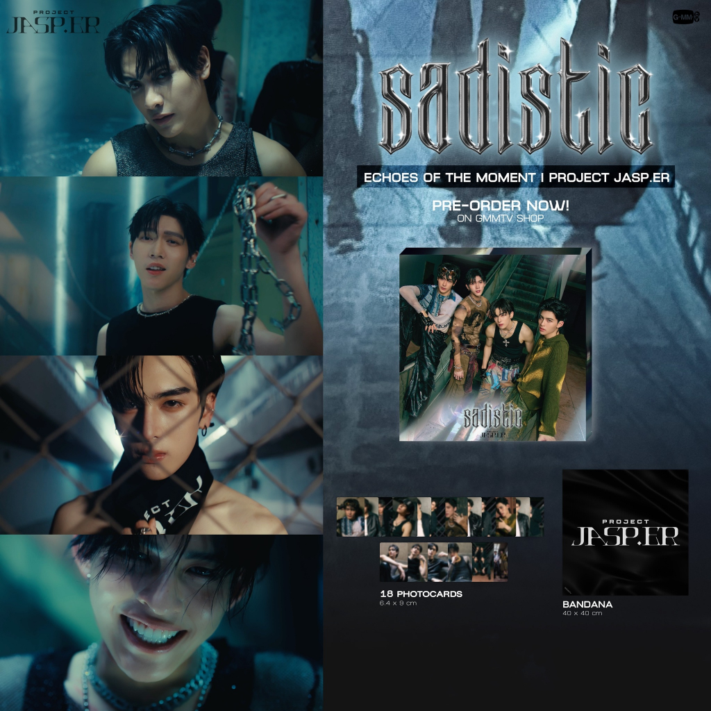 【พร้อมส่ง】SADISTIC ECHOES OF THE MOMENT PROJECT JASP.ER GMMTV JOONG AOU POND SADISTIC | Shopee ...