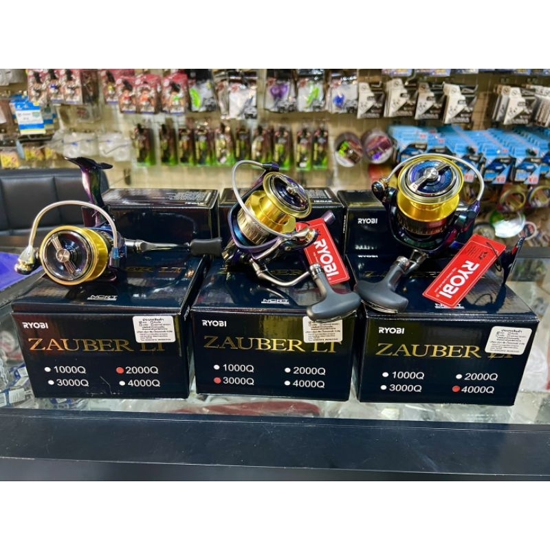 รอกสปิ้น RYOBI ZAUBER LT (รุ่นใหม่ล่าสุด2025) เบอร์ 2000-4000 | Shopee ...