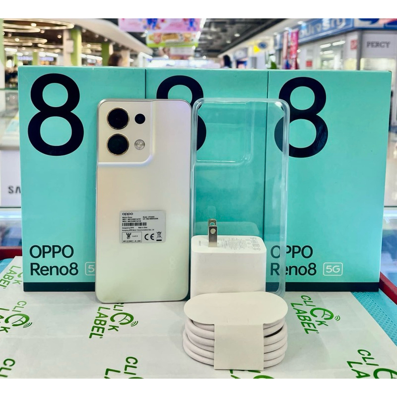 OPPO Reno8 5G 8/256 CPH 2359 สินค้าตัวโชว์จากศูนย์ไทยแท้ สภาพสวย ...