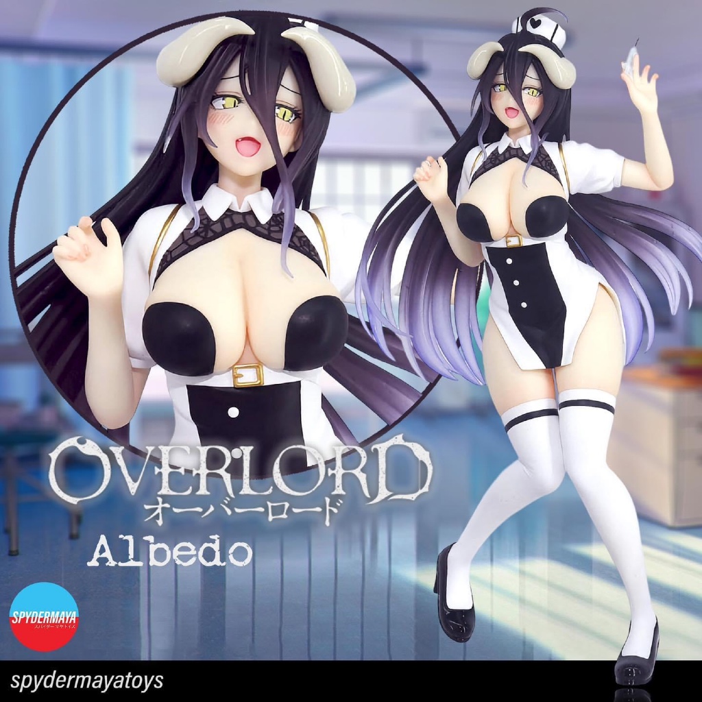 [Pre-Order] ฟิกเกอร์ Albedo Nurse Ver. VIVIT Figure - OVERLORD - System Service | Shopee Thailand
