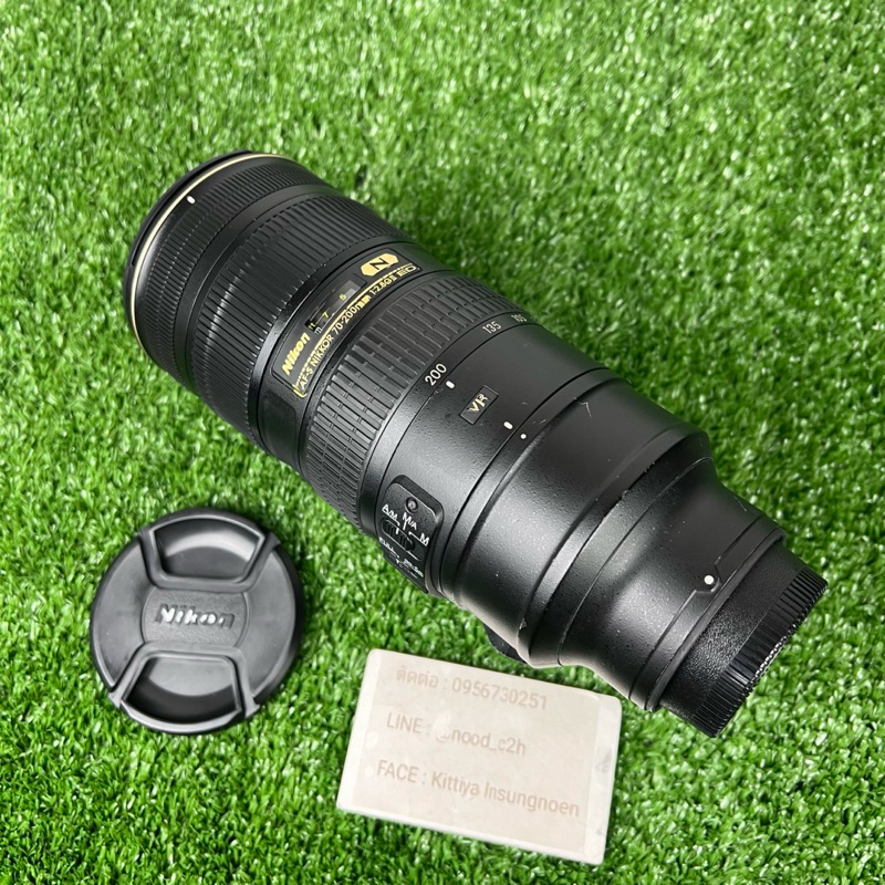 เลนส์ Nikon AF-S 70-200mm F2.8G II ED VR หมดประกัน สภาพดี | Shopee Thailand