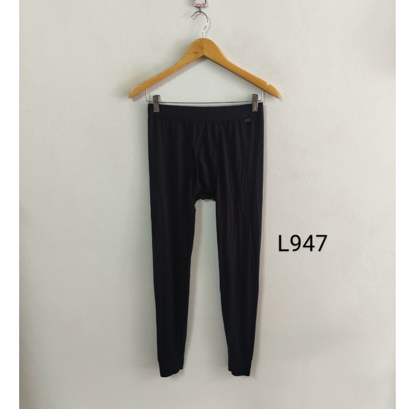 L(ช) Heattech (L947) แบรนด์ uniqlo ยูนิโคล่ กางเกงลองจอน ชาย | Shopee Thailand