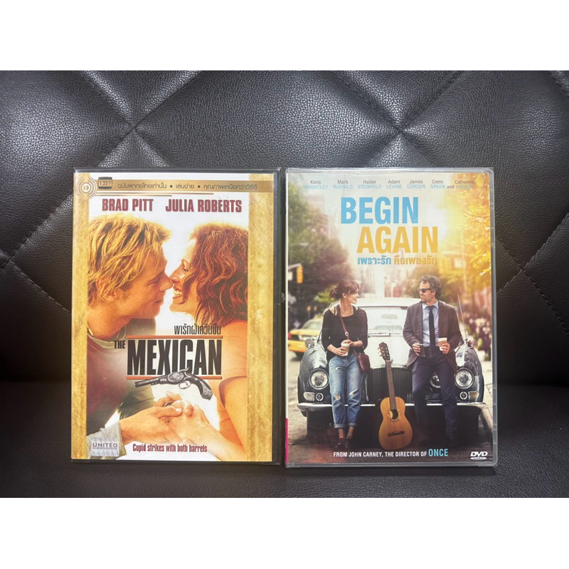 แผ่นDVD The Mexican + Begin Again | Shopee Thailand