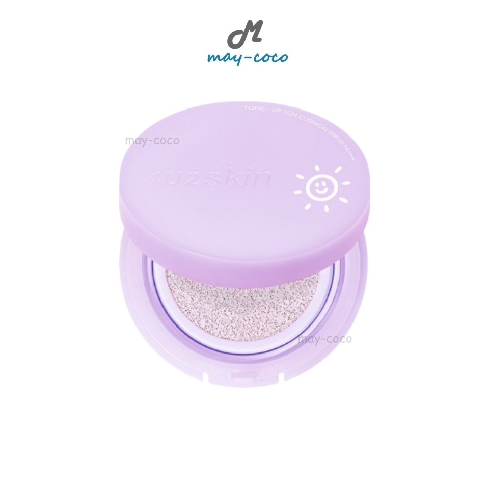ถูก/แท้/มีไลฟ์ คุชชั่น คูชั่น 4U2 Skin Tone-Up Sun Cushion SPF50 PA ...