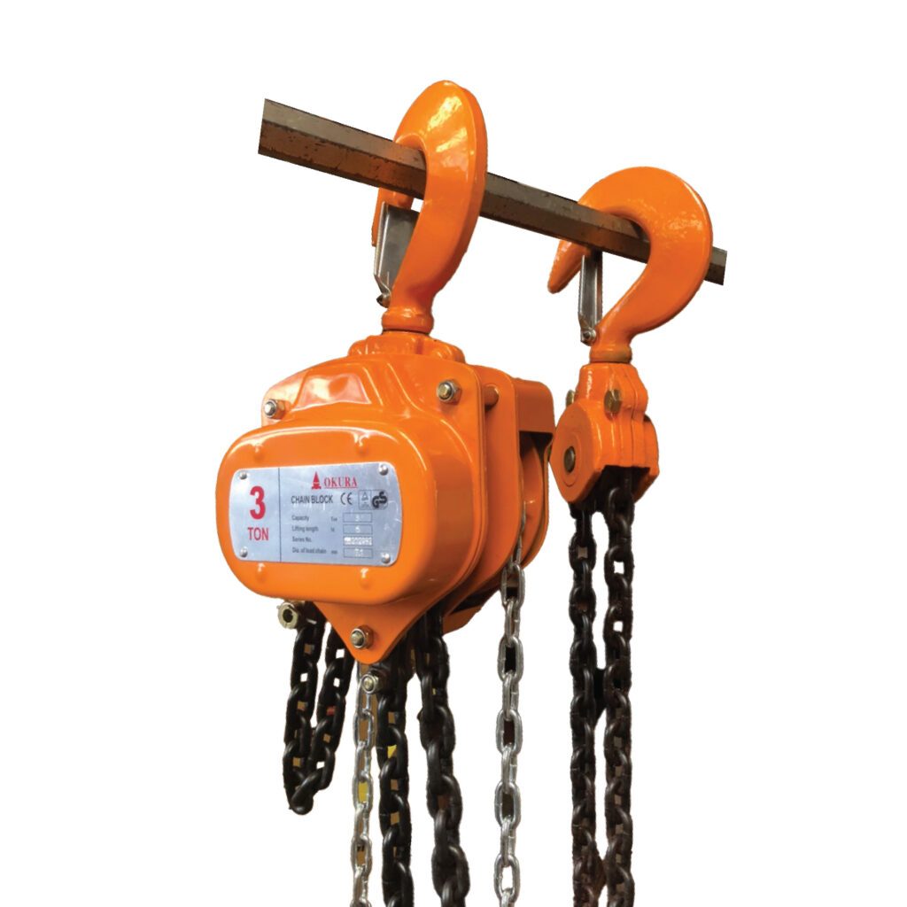 รอกโซ่มือสาว 1 TON – 1000 KGS ยาว 6 เมตร OKURA รุ่นE-OKCB1T6M | Shopee Thailand