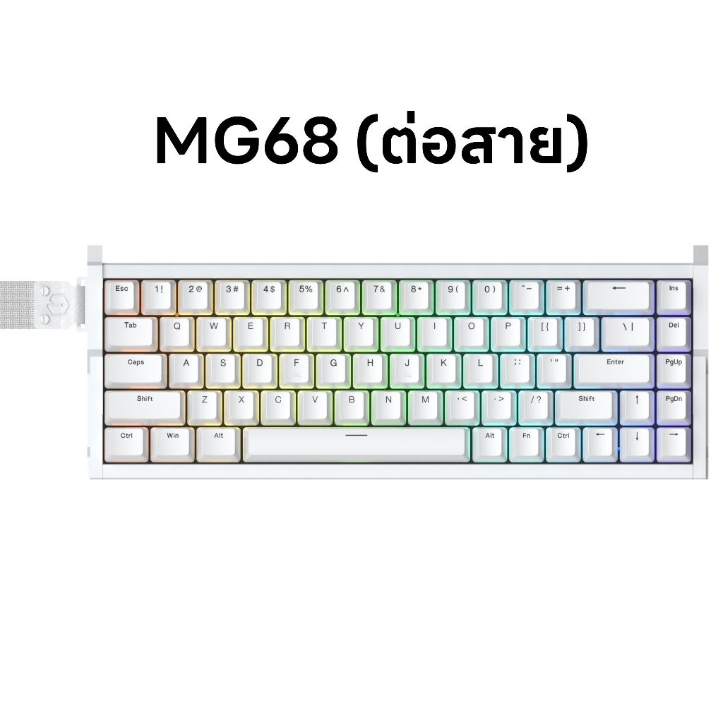 [โค้ดคุ้มลด20%] IROK MG68 ประกันศูนย์ไทย Rapid Trigger Keyboard Snaptap ...