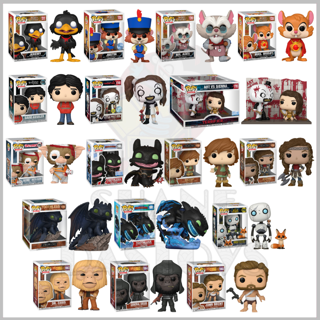 {PRE-ORDER} Funko Pop! MOVIES : The Secret of NIMH, American Werewolf ...