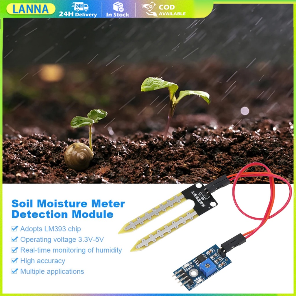 ร้านอยู่ที่ไทย soil moisture module relay เครื่องเซนเซอร์วัดความชื้นใน ...
