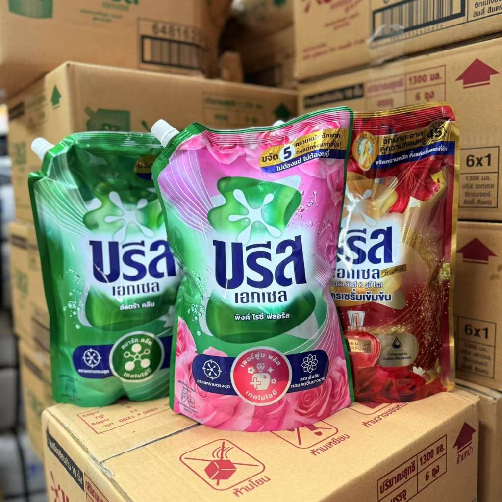 บรีสเอกเซลซิกเนเจอร์ น้ำยาซักผ้า Breeze Excel Signature Liquid Breeze ...