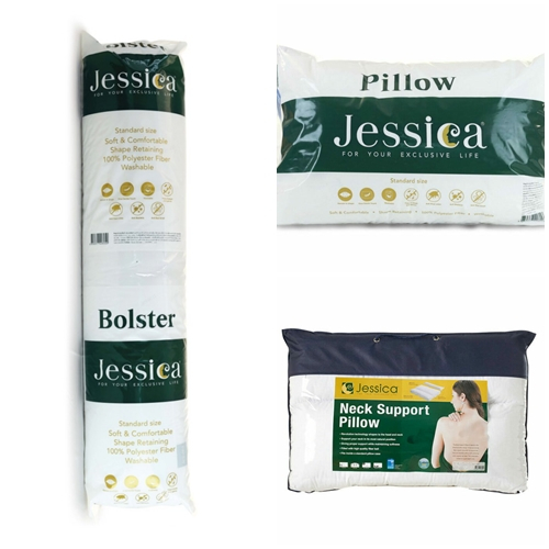 หมอนหนุน หมอนข้าง หมอนสุขภาพ หมอนคู่กาย เจสิก้า Jessica Pillow Bloster ...