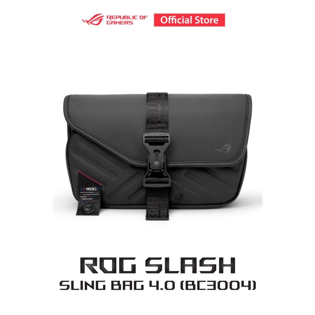 ASUS BC3004 ROG Slash Sling Bag 4.0 กระเป๋าสะพายข้าง สำหรับ ROG ALLY ...
