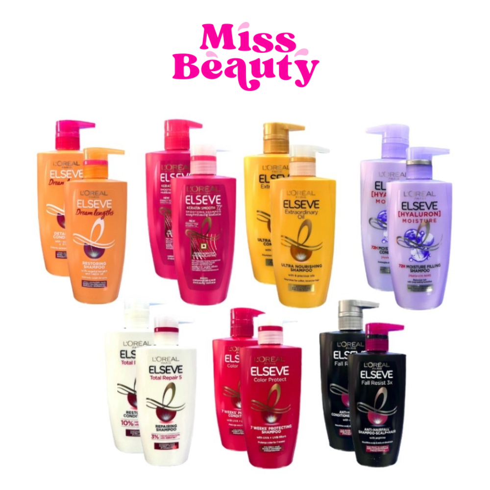(1ขวด) Loreal Paris Elseve Shampoo / Conditioner 400/410 ML ลอรีอัล ...