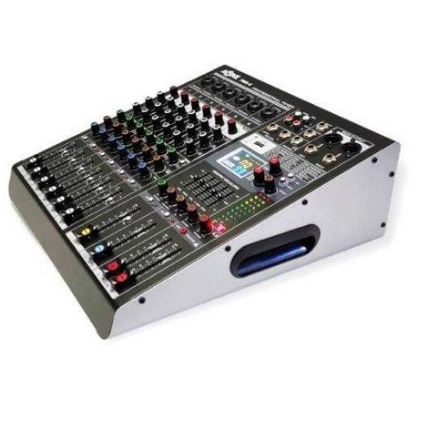เพาเวอร์มิกเซอร์ ขยายเสียง 5000W P.M.P.O. Power mixer 6 channel 6CH BLUETOOTH USB | Shopee Thailand
