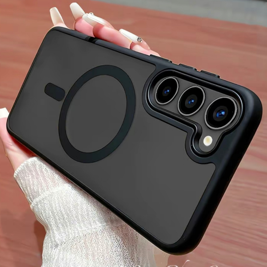 Case S24Ultra A07 A17 เคสผิวด้าน เคส แม่เหล็ก ชาร์จได้ สำหรับ SAMSUNG ...