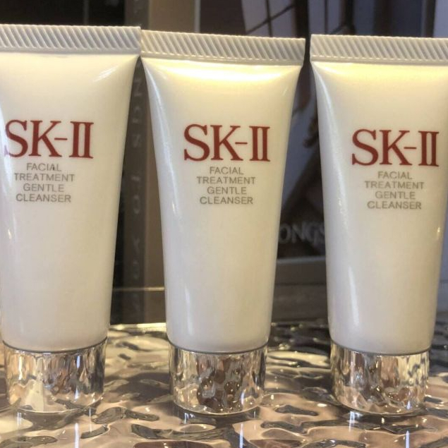 SK-II SK2 Facial Treatment Gentle Cleanser 20g ตัวอย่าง เนื้อโฟมนุ่ม ฟองละเอียด ล้างออกง่าย ผิว ...