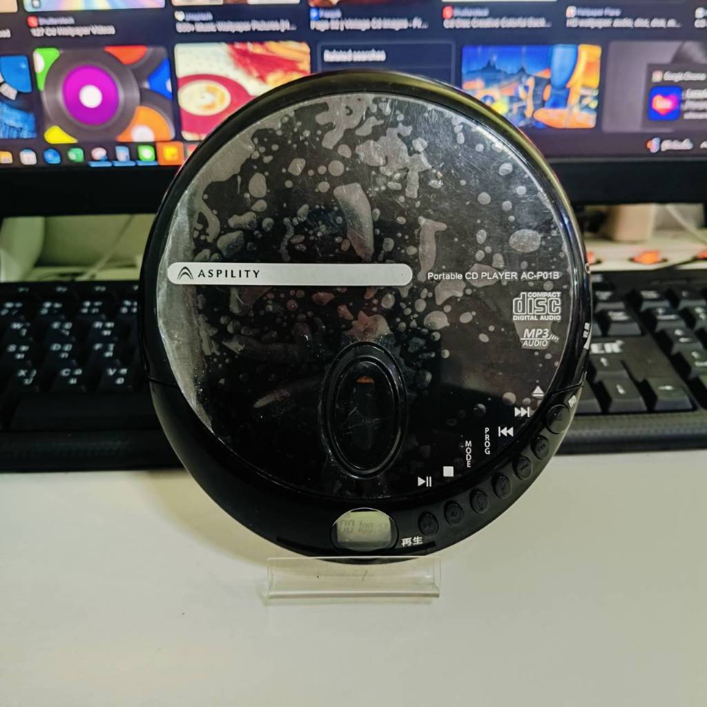 เครื่องเล่น CD Aspility AC-P01B เล่น MP3 ได้ (สินค้ามือสองแท้) | Shopee ...