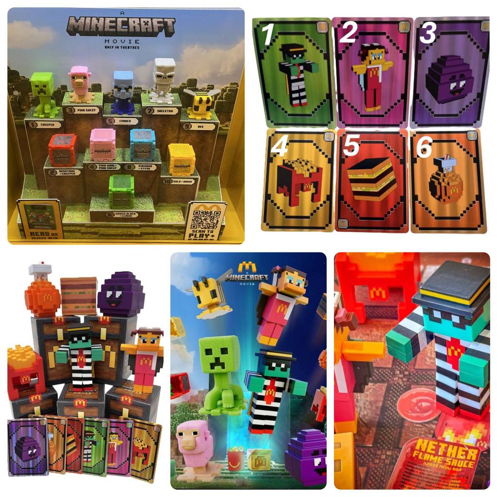 Minecraft Movie Happy Meal 2025 กับ 🔥เหล่าของเล่นไมน์คราฟต์สุดพิเศษจาก ...