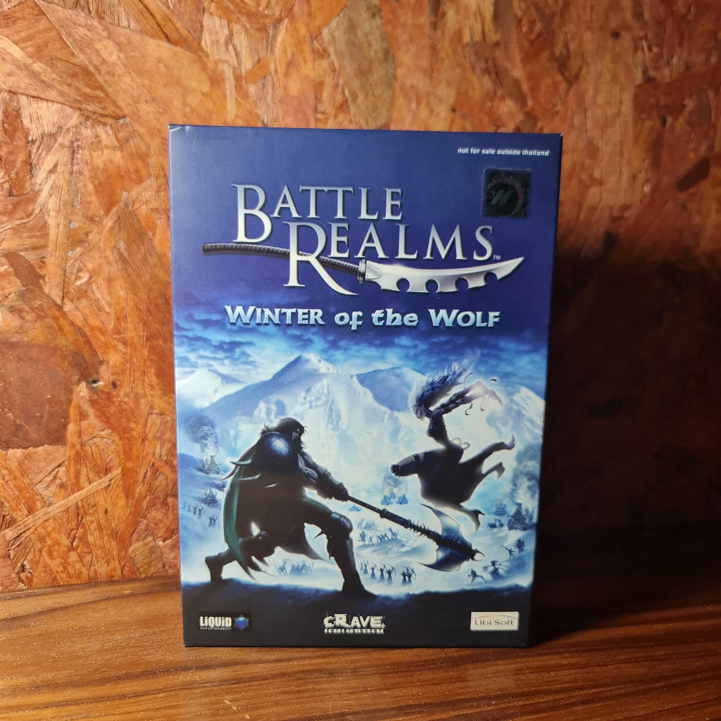 (PC) Battle Realms: Winter of the Wolf กล่องไทย มือหนึ่งซีล | Shopee ...