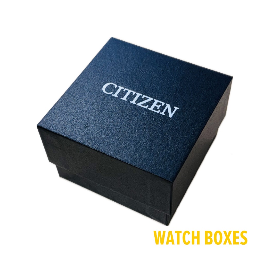 กล่องนาฬิกา CITIZEN ขนาด 9.5 x 9.5 x 6.2 CM Watch Boxes | Shopee Thailand