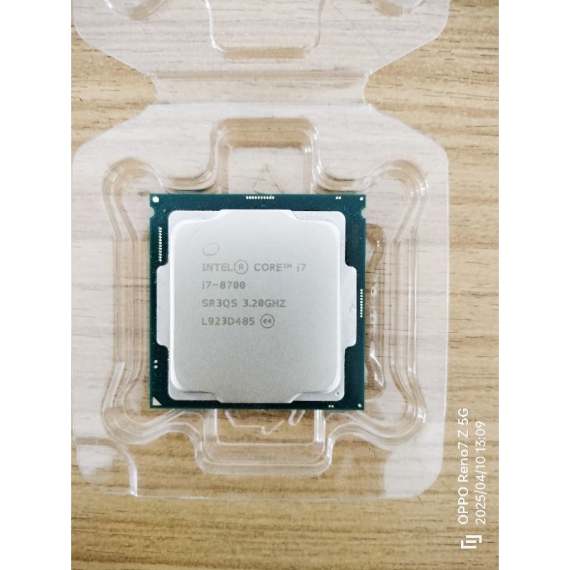 CPU I7-8700 (3.2-4.6GHz) 6C/12T LGA1151v2 ถอดจากเคส DELL ใช้งานปกติ | Shopee Thailand