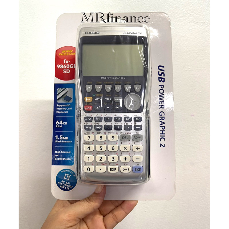 Casio fx-9860GIII และ Casio fx-9860GII SD ของใหม่ ของแท้ | Shopee Thailand