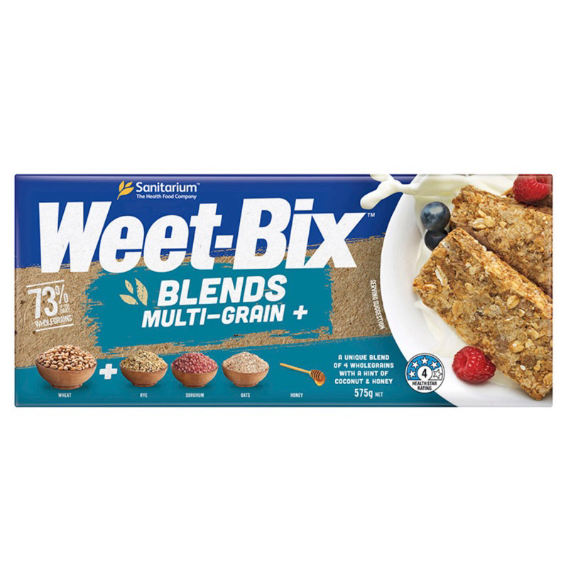Sanitarium Weet Bix Breakfast cereal 375g/Multigrain 575g/Weet-Bix Kids ...