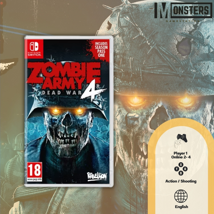 [Nintendo Switch] Zombie Army 4 Dead War [มือ1] (สินค้าพร้อมส่ง ...