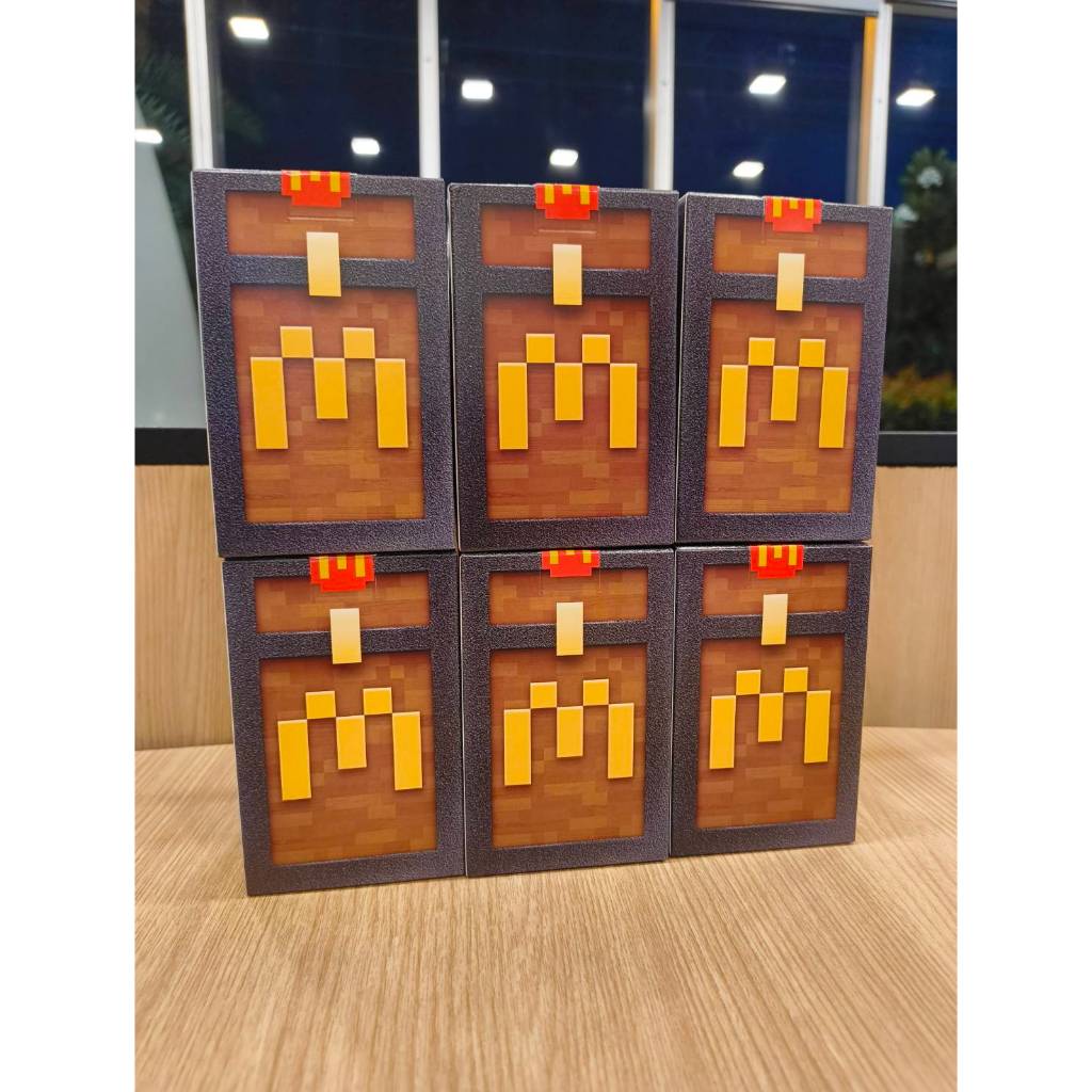 (((ไม่แกะกล่อง ของครบ เลือกแบบได้))) McDonald's Minecraft Movie Meal ...