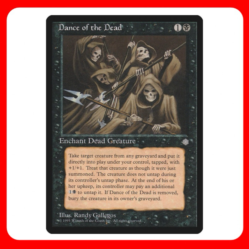 [MTG] Dance of the Dead [IA] [BLACK] [UNCOM] [NORMAL] [ENG] (การ์ดเมจิค ...