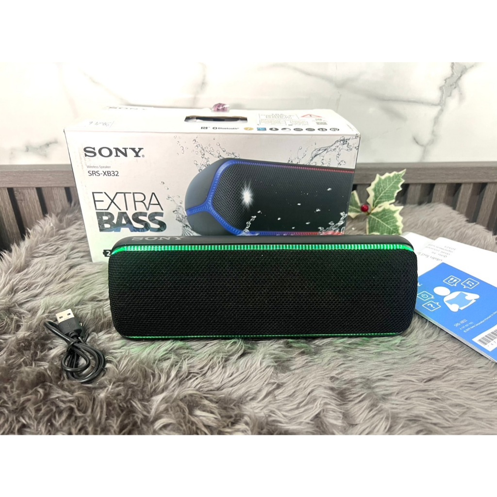 ลำโพง Sony รุ่น EXTRA BASS™ XB32 Bluetooth Speaker Black | Shopee Thailand