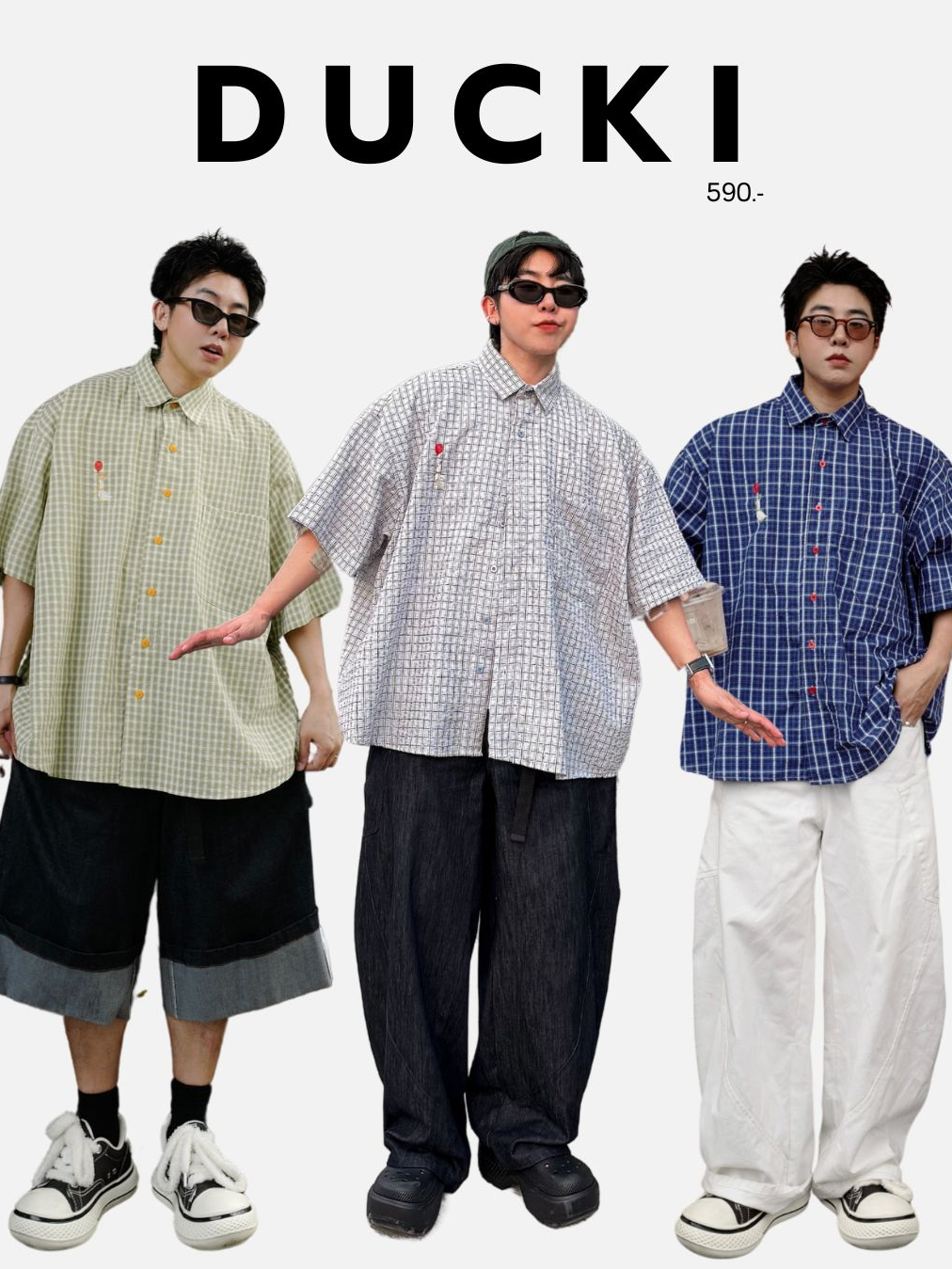 QCLOTH : Ducki oversize shirt | Shopee Thailand