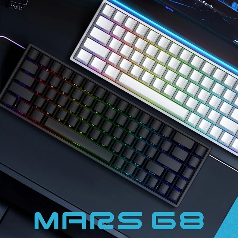 [โค้ดคุ้มลด20%] CAROTMAS Mars68 SE Pro Wireless ประกันศูนย์ไทย Rapid Trigger Keyboard Snaptap ...
