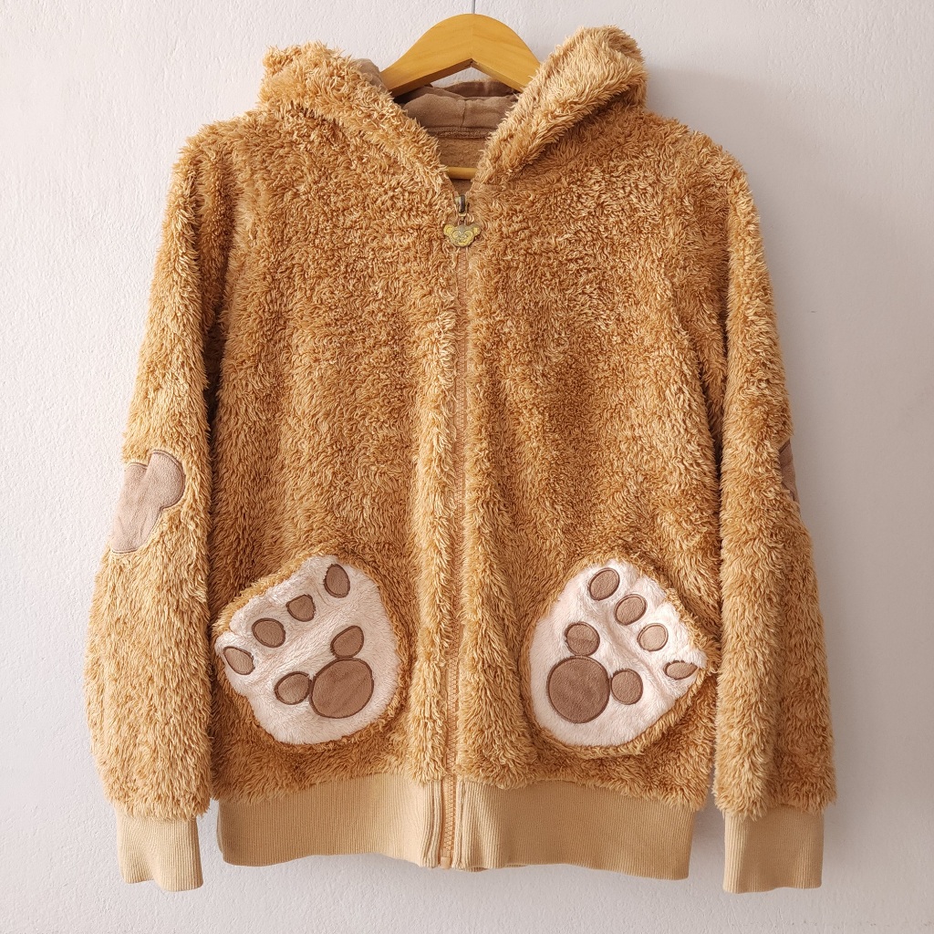 เสื้อฮู้ด ดัฟฟี่ (Duffy Fluffy Hoodie) ไซส์ M Tokyo Disney Sea ของแท้ ...