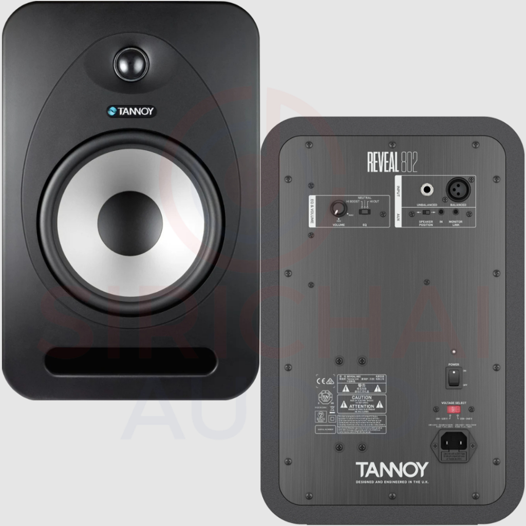 ลำโพงมอนิเตอร์ TANNOY รุ่น REVEAL402 , REVEAL502 , REVEAL802 | Shopee ...
