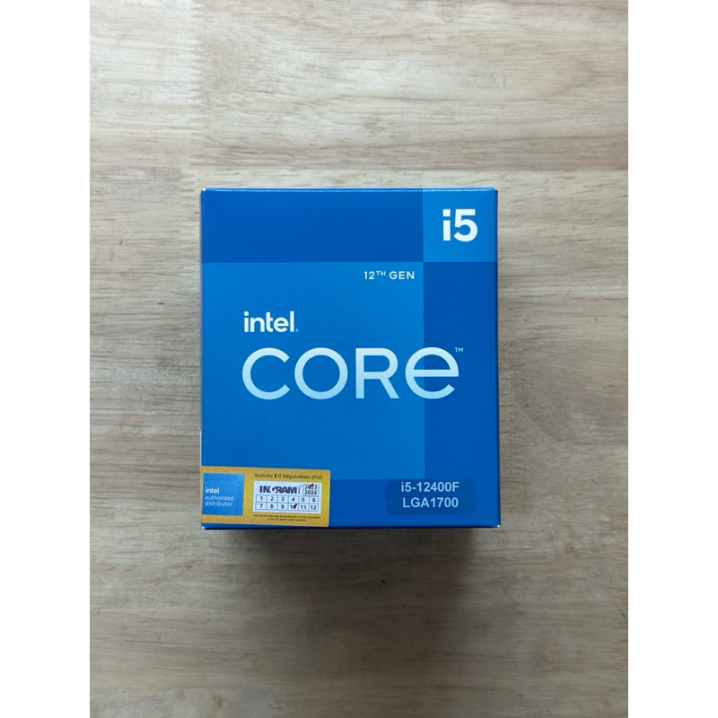 CPU INTEL CORE i5 12400-12400F 4.40GHZ มีประกัน | Shopee Thailand